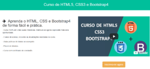 Cursos Grátis de HTML e CSS