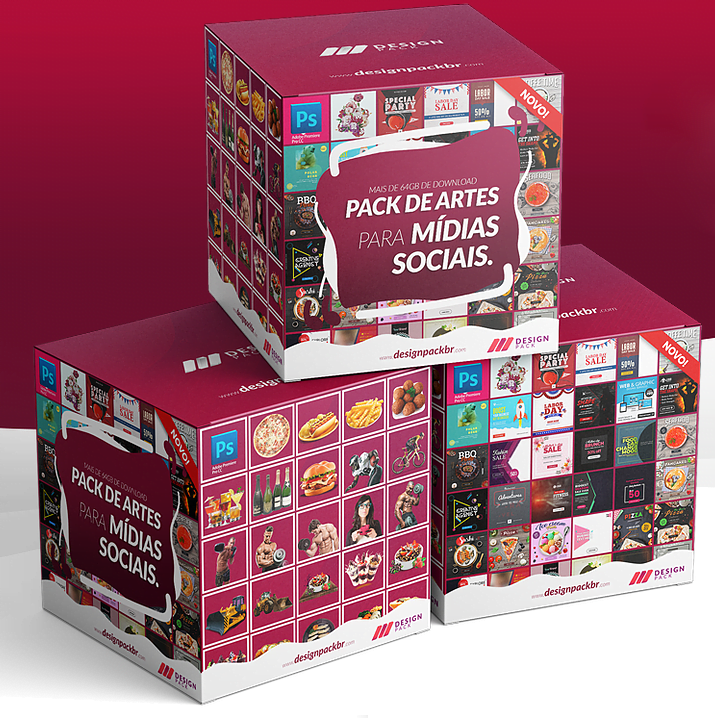 Pack de Artes Para Social Media - Desenvolvedor Iniciante